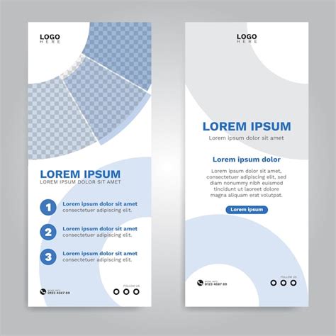 Premium Vector Simple Set Of Modern Vertical Banners