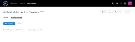 Active Directory Auth Module Hub