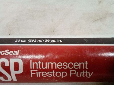 Specseal Ssp Intumescent Firestop Putty Ssp100 20 Oz Dutch Goat