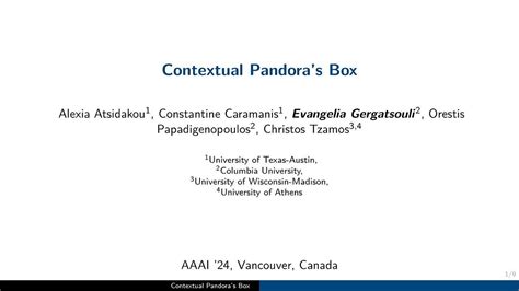 Underline Contextual Pandoras Box