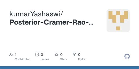 Github Kumaryashaswiposterior Cramer Rao Lower Bound Based Filtering
