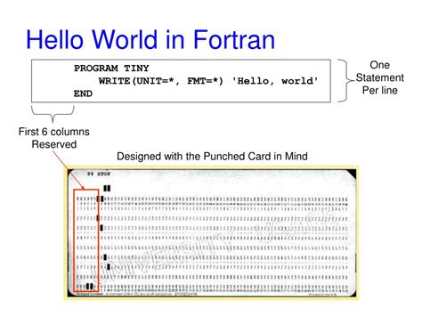 PPT Imperative Programming The Case Of FORTRAN PowerPoint Presentation ID 3300438