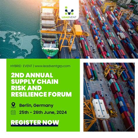 Supplychainforum Resiliencestrategies Riskmanagement… Leadvent Group