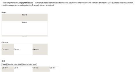 Tanstack React Virtual Example Dynamic Codesandbox