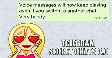 telegram secrets chats 3 0 updated download messenger apps