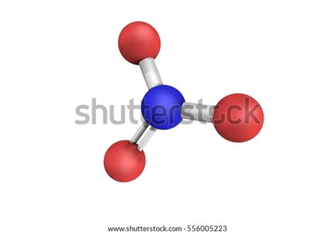 Nitrate Polyatomic Ion Nitrates Describe Organic Stock Illustration