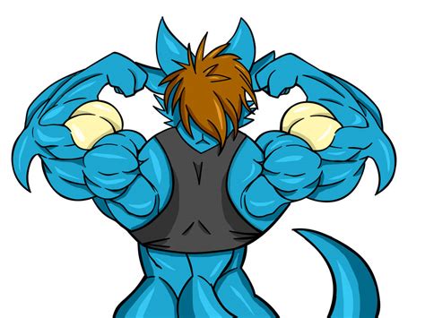 Big Back Flex By Vajter On Deviantart