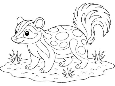 Free Printable Skunk Coloring Pages [2025]