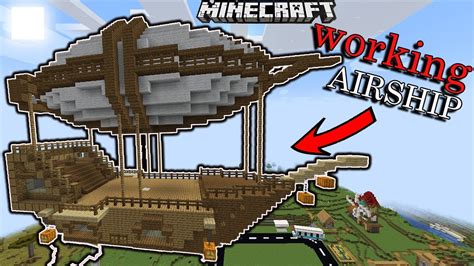 I Made Working Air battleship In Minecraft - YouTube