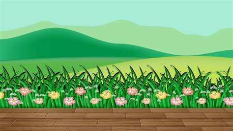 Grass Backdrop Vector Art Icons And Graphics For Free Download
