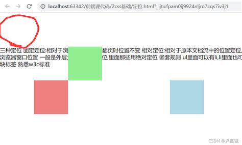 Html定位详解html的定位代码 Csdn博客 Html定位详解html的定位代码 Csdn博客