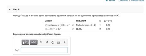 Solved Review Constants Periodic Table Part A From E Chegg