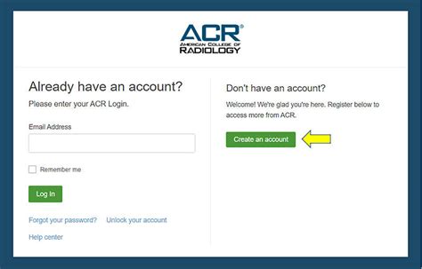 Acr Login Help How To Register For An Acr Login Account