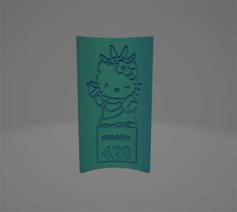 Archivo Stl Azulejo De La Lámpara 420 Hello Kitty・modelo De Impresión 3d Para Descargar・cults