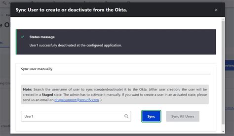 user provisioning and synchronization between okta and drupal