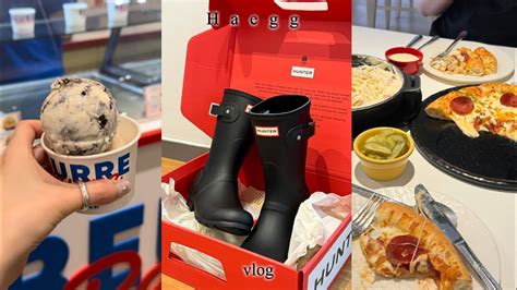 Vlog 하늘은 덥고 나는 살찌는 계절 여름💦 장마대비 첫 헌터 입문 두번째 인생국밥 찾았다🥈 패션에 공식이 있다고 생각하세요 끝없는 살림살이 구매