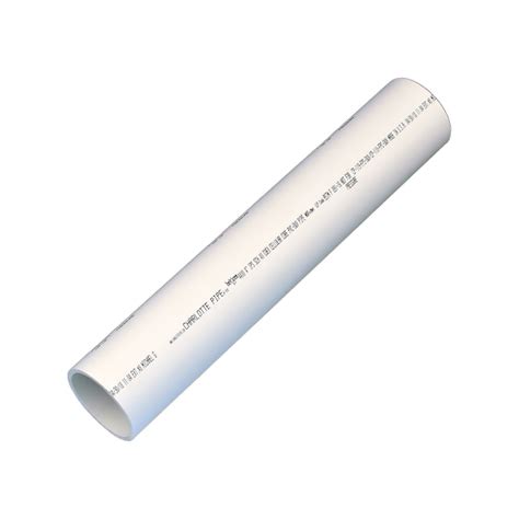 Jm Eagle 1 12 X 10 330 Psi White Pvc Schedule 40 Dwv Plain End Pipe