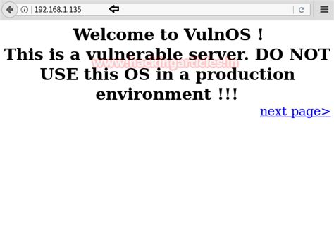 hack the vulnos 1 ctf challenge hacking articles