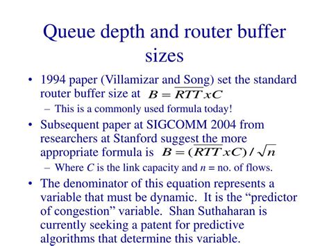 ppt tcp round trip time analysis in a university network justifying