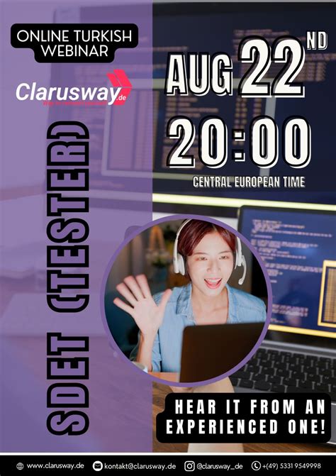 Clarusway De On Linkedin 🚀the Sdet Tester Experience Sharing