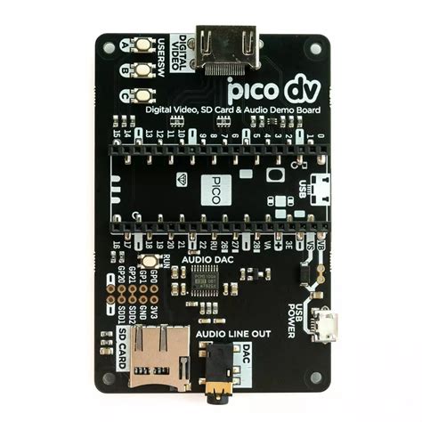 Pimoroni Pico Dv Demo Base Pim588 Opencircuit