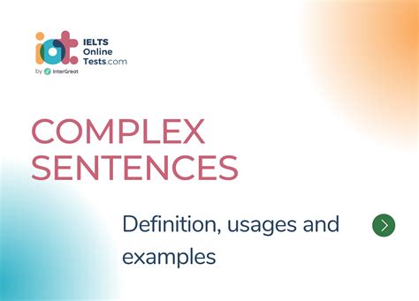 Complex Sentences Ielts Online Tests
