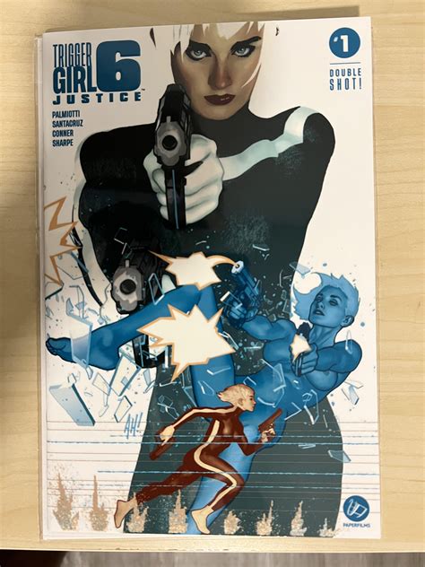 Kickstarter Mail Call Trigger Girl 6 Justice By Jimmy Palmiotti Covers By Adam Hughes And