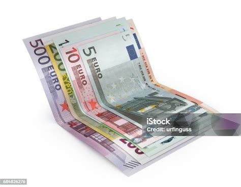 클리핑 경로와 흰색 위에 절연 유로 지폐입니다 3 차원 일러스트 레이 션 0명에 대한 스톡 벡터 아트 및 기타 이미지 0명