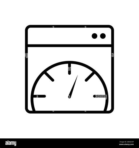 Page Speed Icon Stock Vector Image And Art Alamy