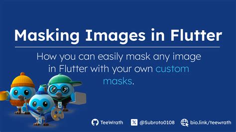 Masking Images In Flutter By Subroto Banerjee