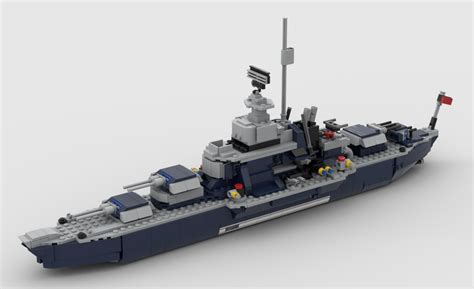 Lego Moc 10265 Battleship By Klintisztvud Rebrickable Build With Lego