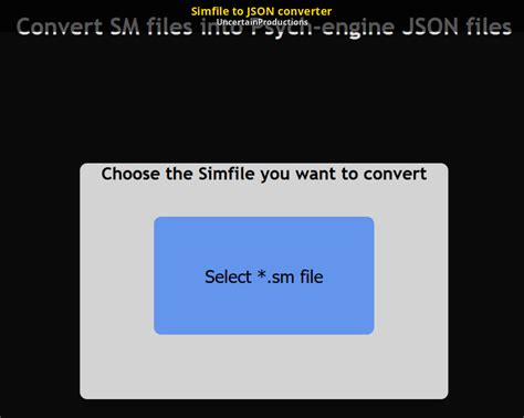 Simfile To Json Converter Modding Tool For Friday Night Funkin Fnf Modding Tools