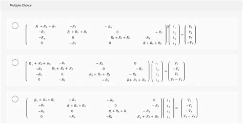 Solved By Inspection Obtain The Mesh Current Equations For