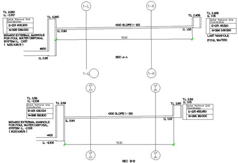 Autocad Drawing File Of The Typical Manhole Section Details The Autocad Drawing File Download
