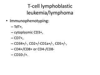 T Cell And Nk Cell Neoplasms Pptx