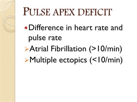 Pulse Abnormal Findings Pdf