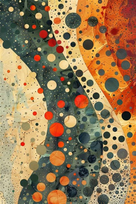 Vibrant Abstract Background Featuring Fusion Of Colors And Circular