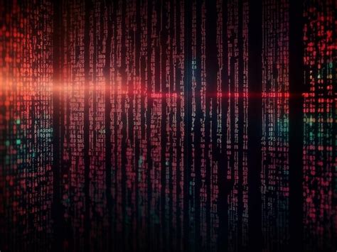 Premium Photo Binary Intrusion Unleashing Digital Chaos