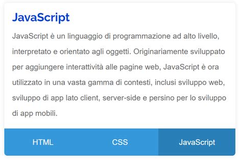 Tabs In JavaScript Tabs Dinamiche E Interattive In Js