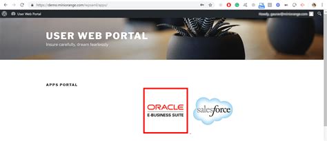 Oracle EBS Single Sign On SSO SAML Solution