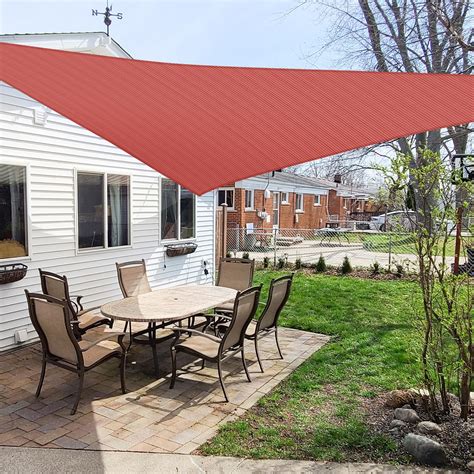 Windscreen4less 14 X 14 X 14 Sun Shade Sail Triangle