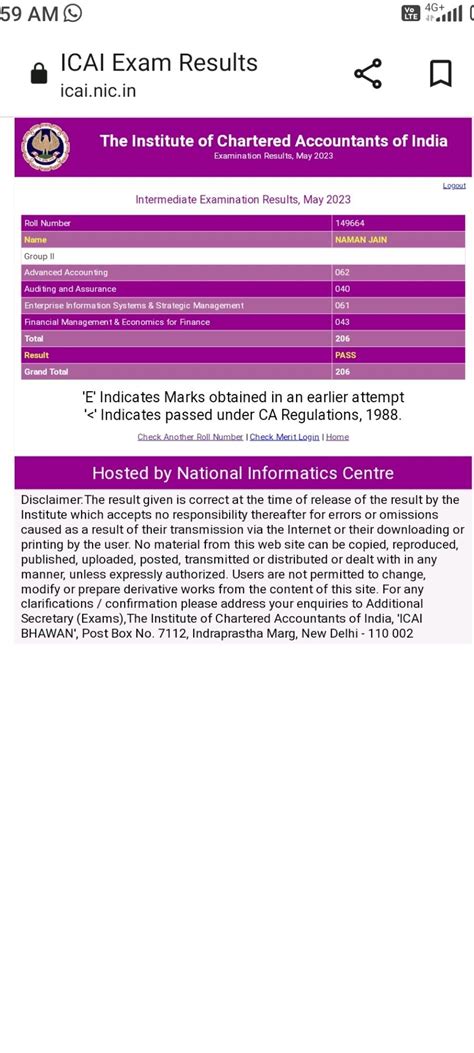 I Am Thrilled To Share That I Have Successfully Cleared My Ca Intermediate Group 2 Exams