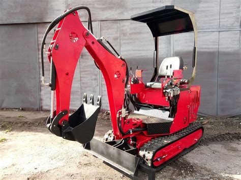 Купити Мініекскаватор МД 4 Minidiger з поворотом кабіни поворот стріли МД 4 Red в інтернет