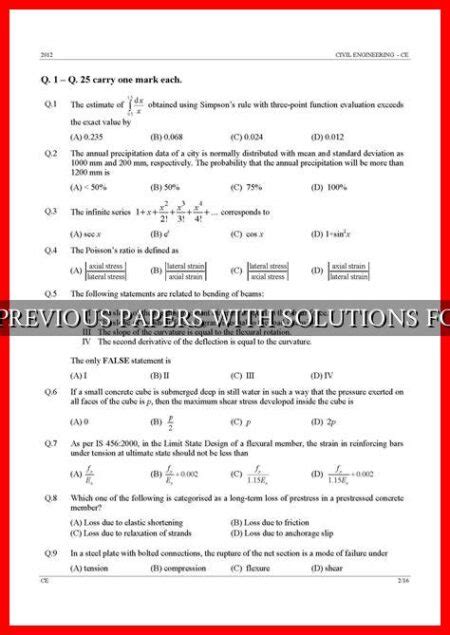 Gate Previous Papers With Solutions For Ece Wadaef