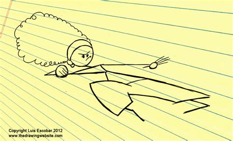 Stick Figures In A Line