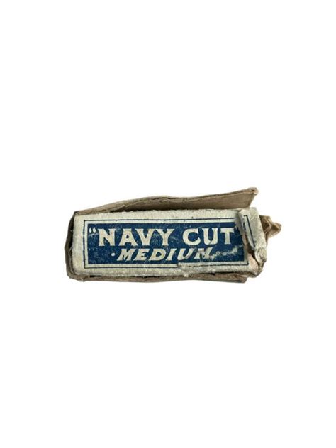 Ww2 Canadian Players Navy Cut Cigarettes Medium Package Empty