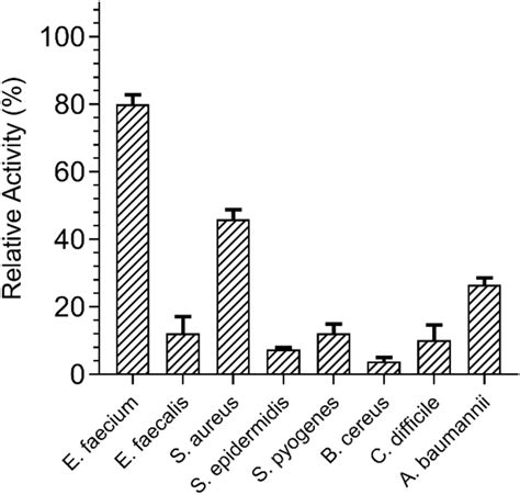 Lytic Activity Of Efami1 Against Representative Gram Positive And