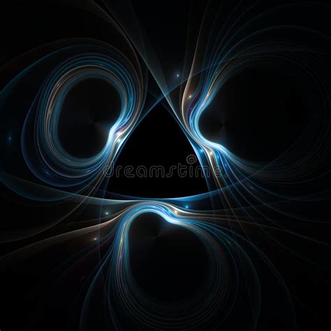 Fractal Orbits Stock Illustration Illustration Of Background 257041370