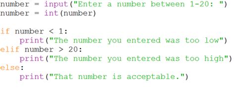 Conditionals Coding At School