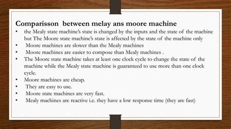 Applications Of Mealy And Moore Machine Pptx Applications Of Mealy And Moore Machine Pptx